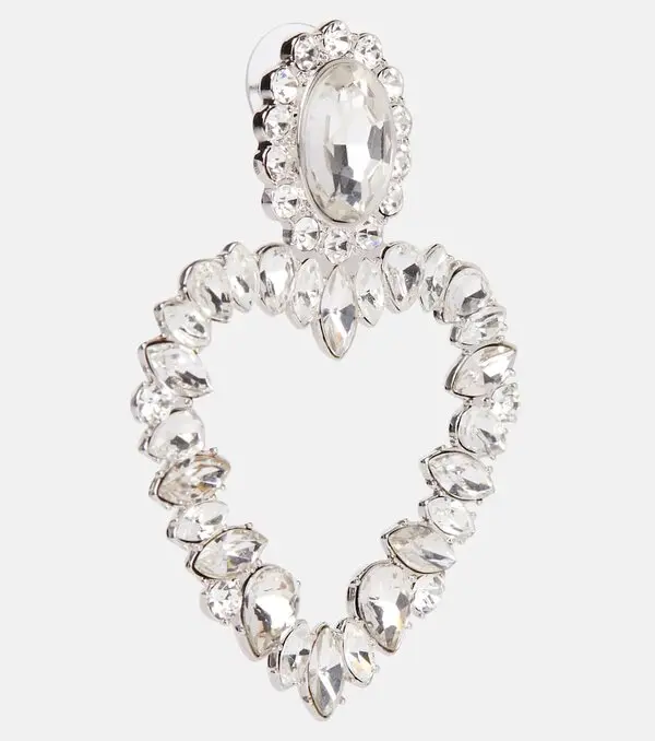 SELF-PORTRAIT Crystal-embellished Earrings