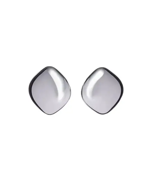 JENNIFER FISHER Puffy Cushion Earrings - Silver