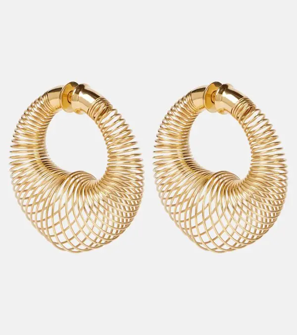 Alaïa Spiral Hoop Earrings