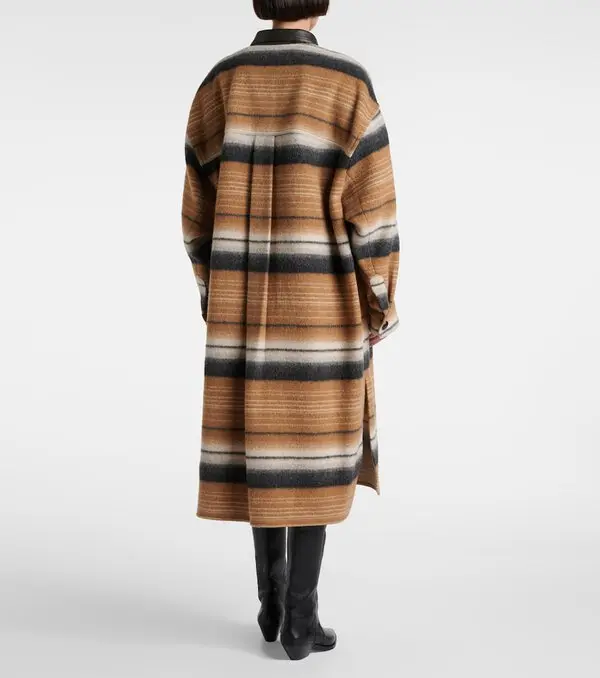 MARANT ETOILE Djilaga Wool-blend Coat