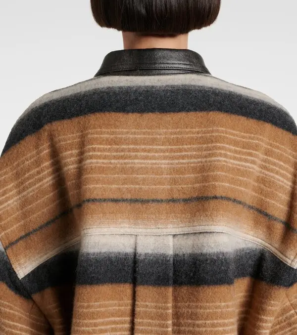 MARANT ETOILE Djilaga Wool-blend Coat