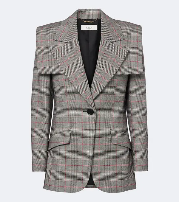 Chloé Wool-blend Blazer - Black