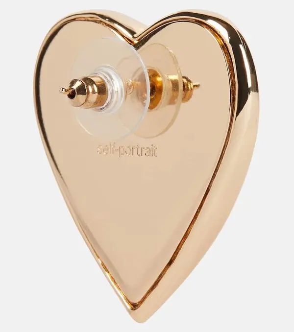 SELF-PORTRAIT Heart Earrings
