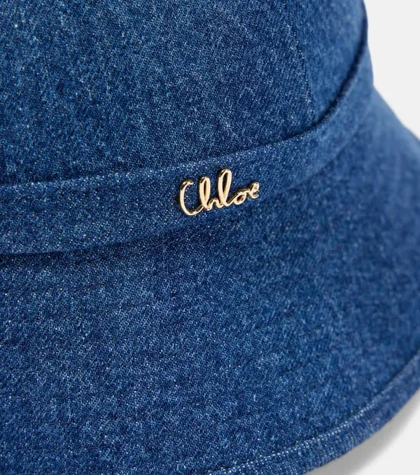 Chloé Iconic Denim Bucket Hat