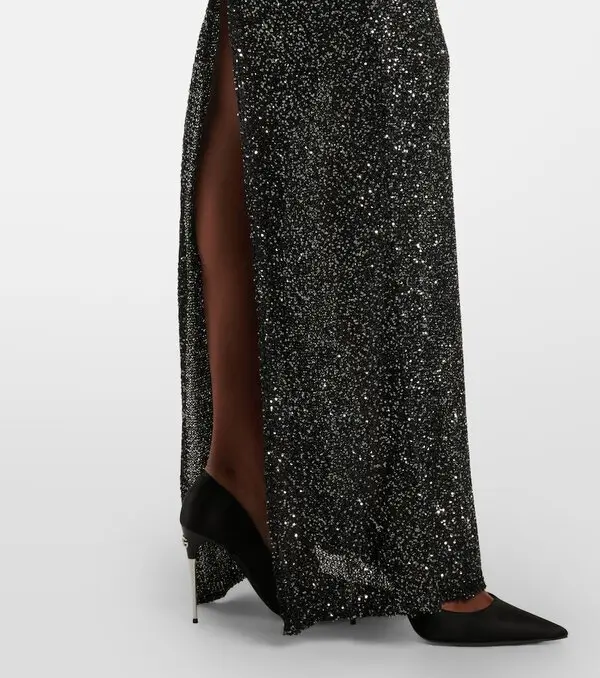 Alessandra Rich Sequined Gown
