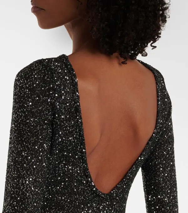 Alessandra Rich Sequined Gown