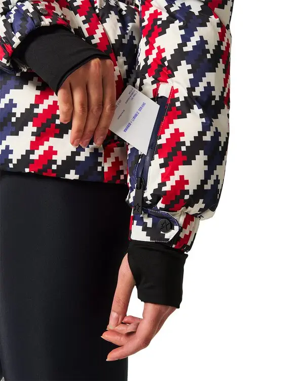 Perfect Moment Candice Ski Parka - Houndstooth