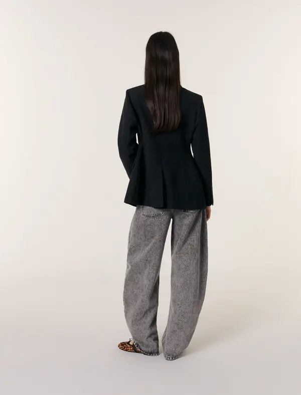 Maje Slim-fit Suit Jacket