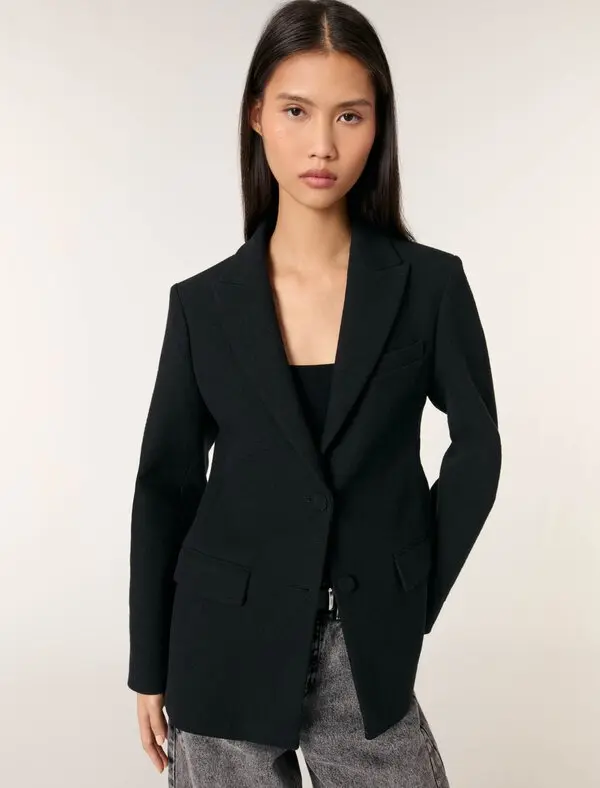 Maje Slim-fit Suit Jacket