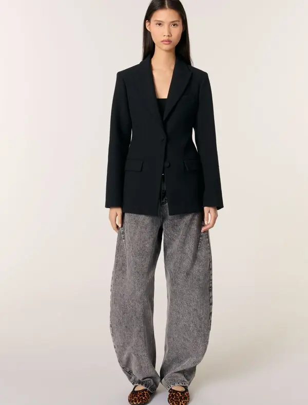Maje Slim-fit Suit Jacket