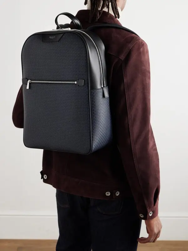SERAPIAN Leather And Stepan Backpack
