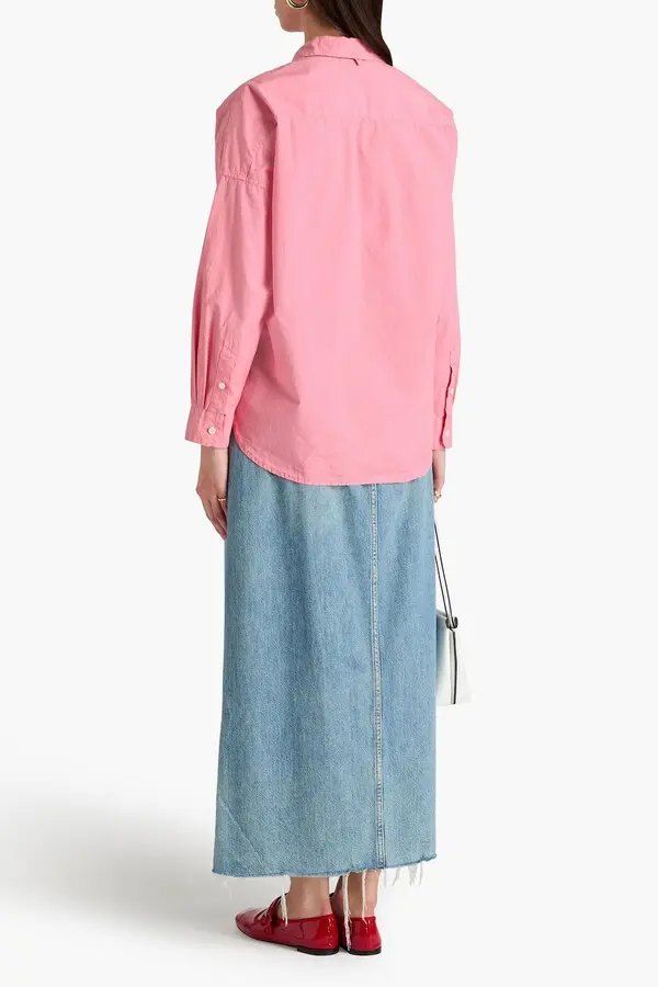 ALEX MILL Cotton-poplin Shirt - Bubblegum