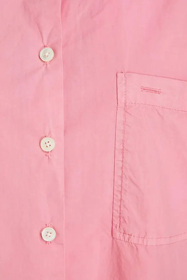 ALEX MILL Cotton-poplin Shirt - Bubblegum