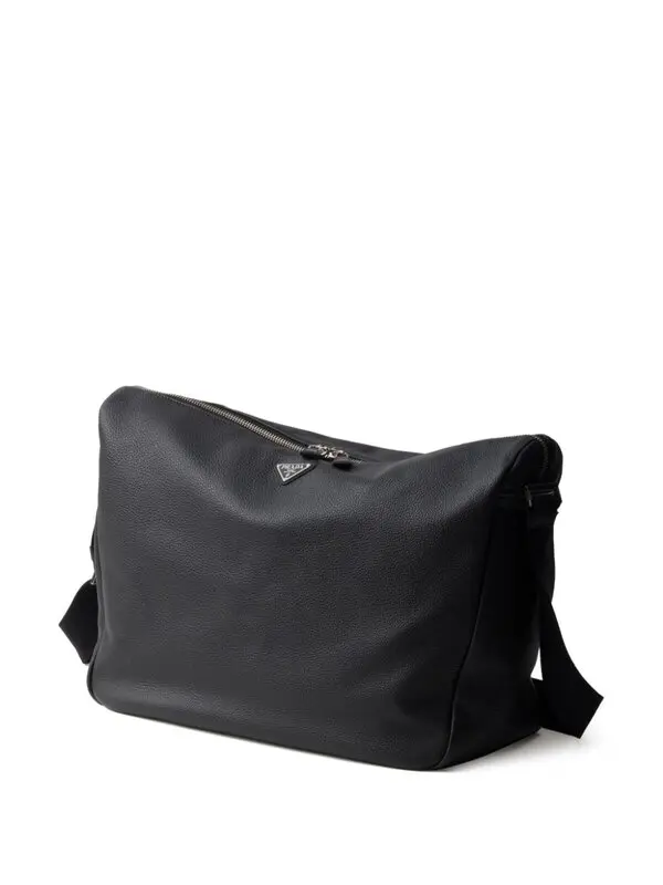 Prada Leather Shoulder Bag - Black