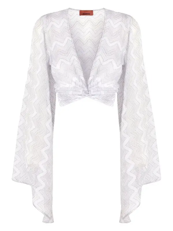 Missoni Zigzag-woven Cover-up - White