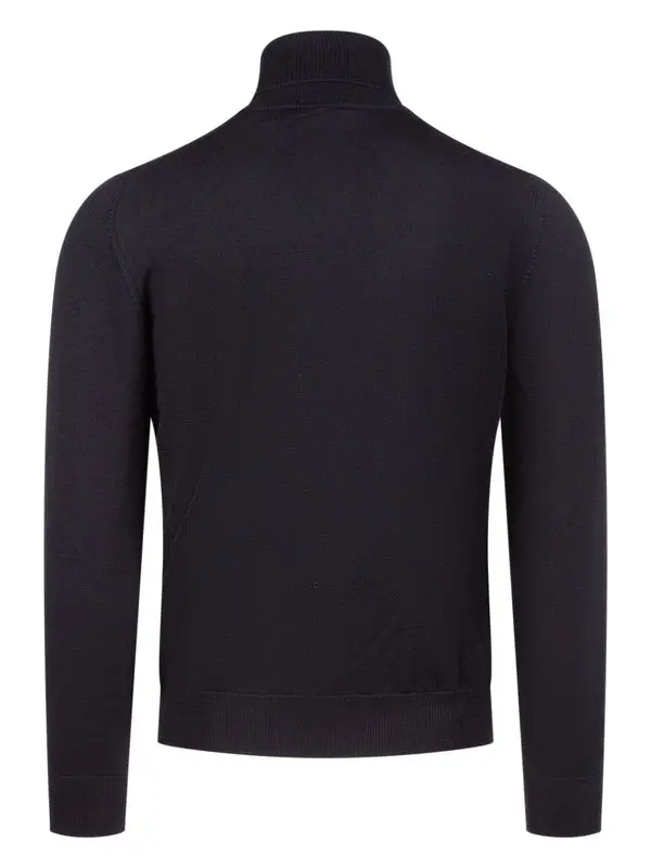 BARBA NAPOLI Maglia Turtleneck Sweater - Black
