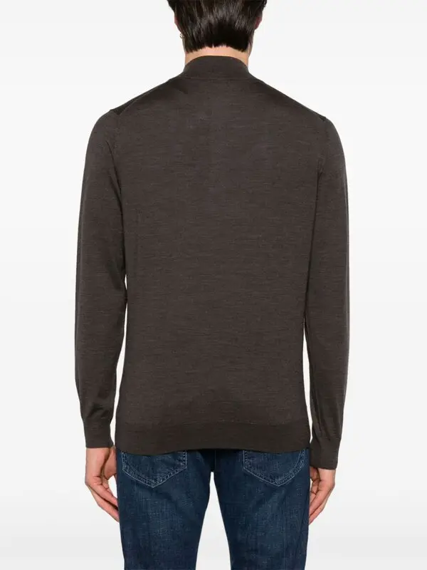Corneliani Wool Sweater - Brown