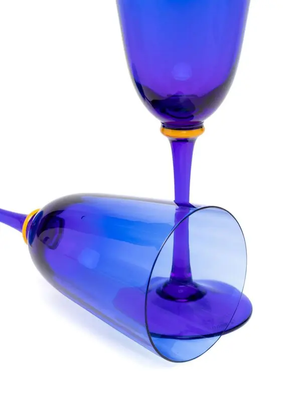 La DoubleJ Wine Glasses - Blue