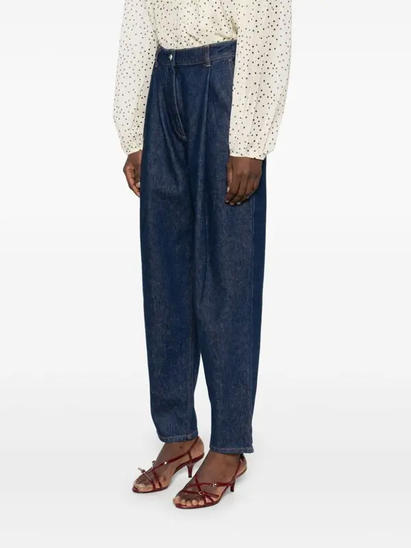 Magda Butrym Totness Pleated Jeans - Blue