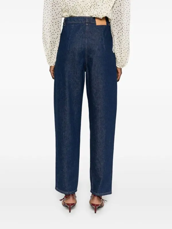 Magda Butrym Totness Pleated Jeans - Blue