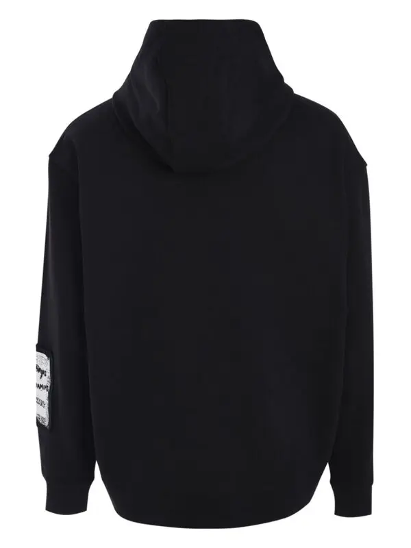 LES BENJAMINS Graphic-print Hoodie