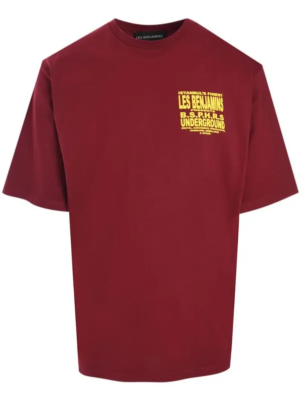 LES BENJAMINS Graphic-print T-shirt