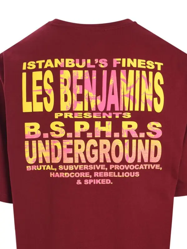 LES BENJAMINS Graphic-print T-shirt