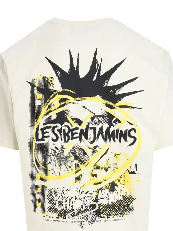 LES BENJAMINS Graphic-print T-shirt