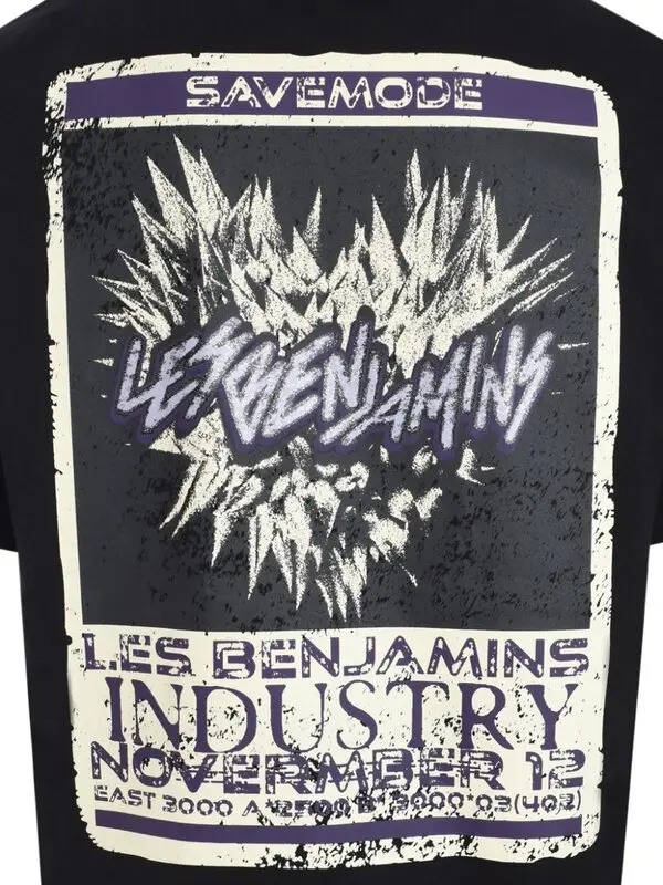 LES BENJAMINS Graphic-print T-shirt