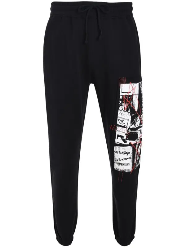 LES BENJAMINS Graphic-print Track Pants