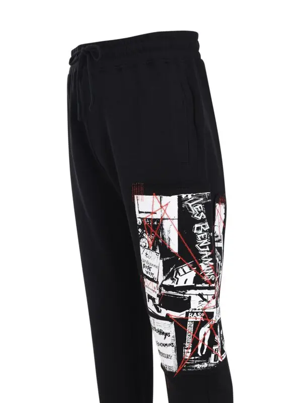 LES BENJAMINS Graphic-print Track Pants