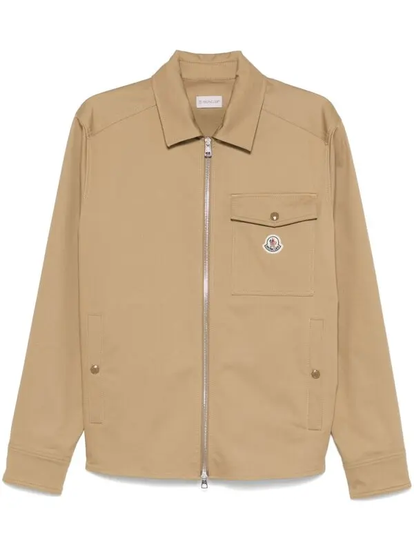 Moncler Flap-pocket Zip Shirt Jacket