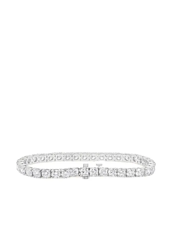 JEWELS AFICIONADO 18k White Gold Diamond Bracelet