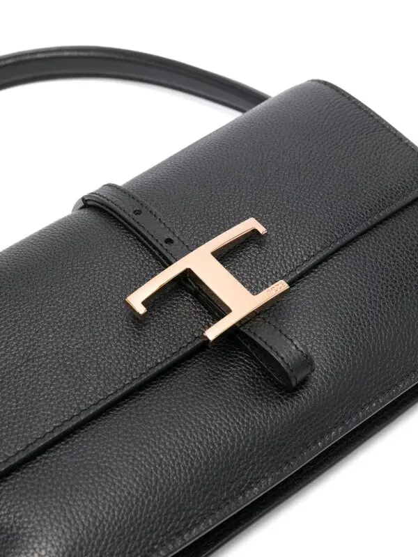 TOD'S T Timeless Cross Body Bag - Black