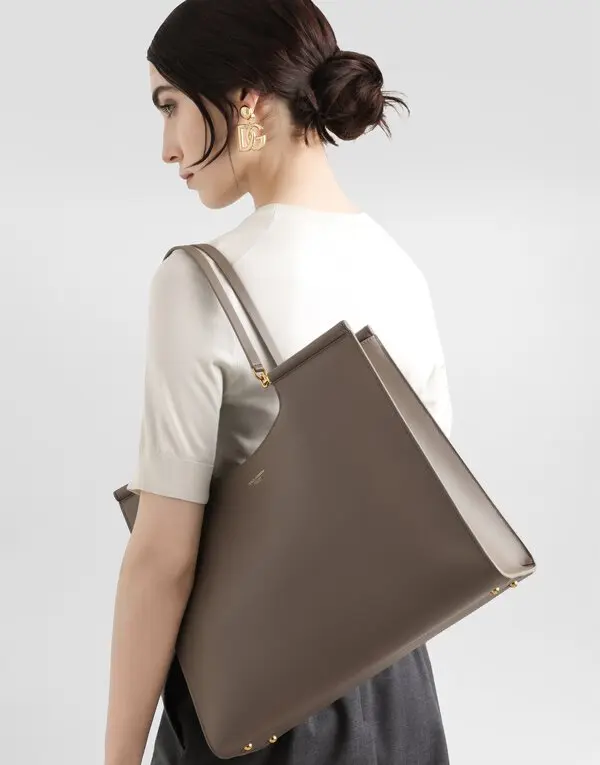 Dolce & Gabbana Large Sicily Shopper - Grey