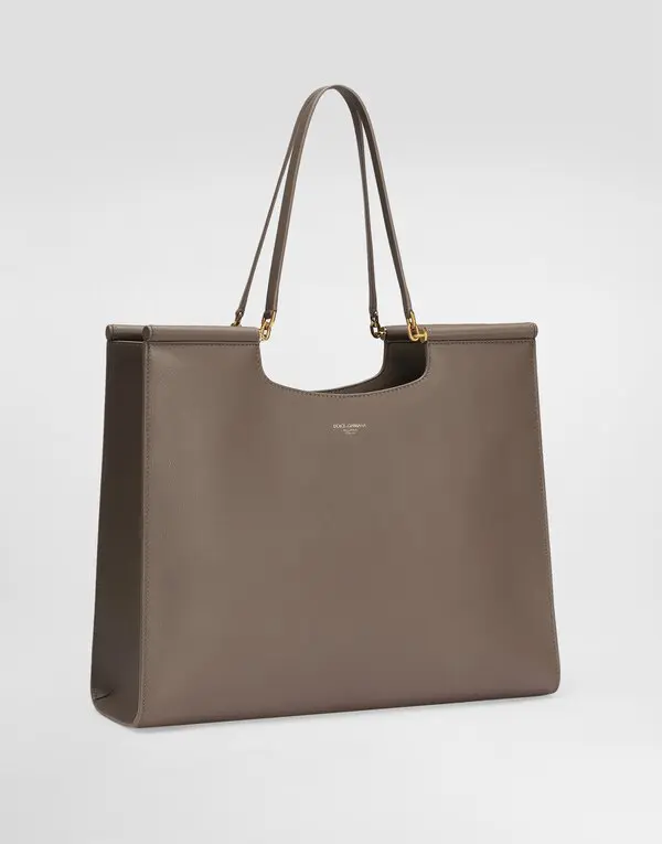 Dolce & Gabbana Large Sicily Shopper - Grey