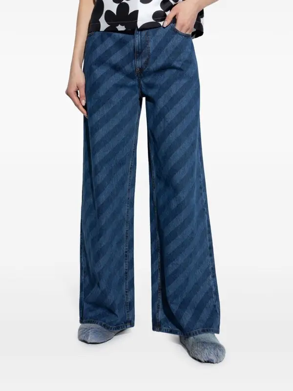 Marni Striped Jeans