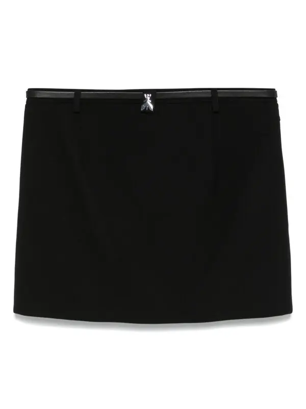 Patrizia Pepe Belted Mini Skirt