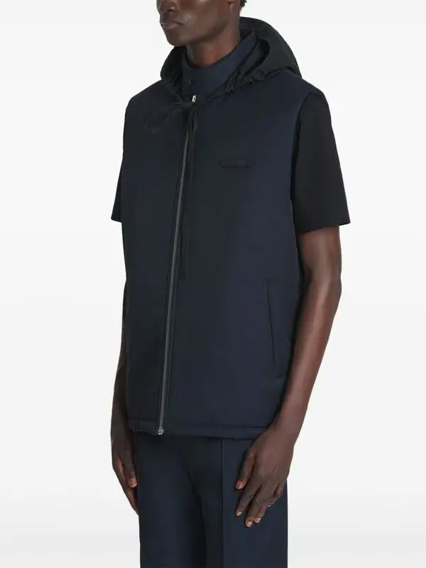 LANVIN Detachable Hood Gilet