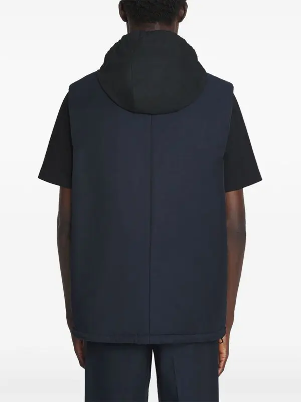 LANVIN Detachable Hood Gilet