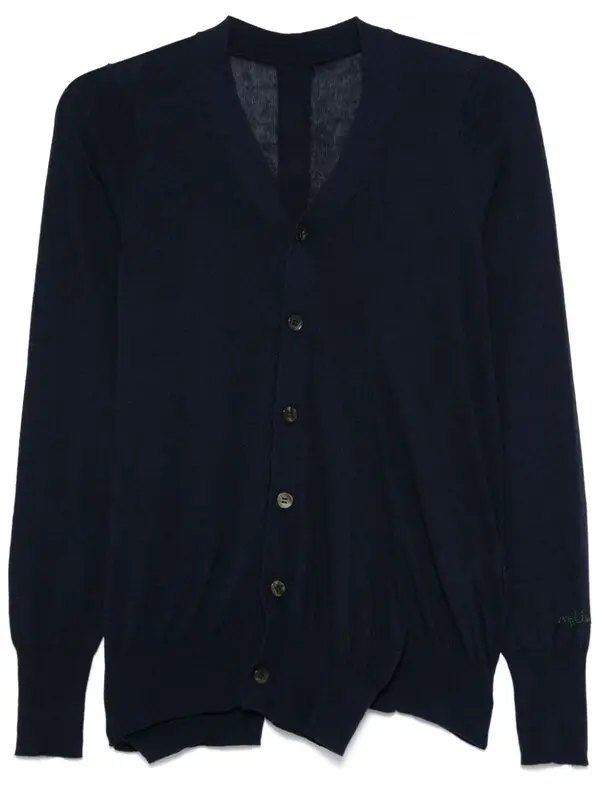 Yohji Yamamoto V-neck Cardigan