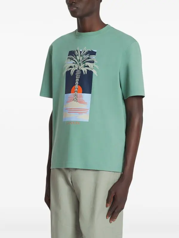 LANVIN Graphic-print T-shirt