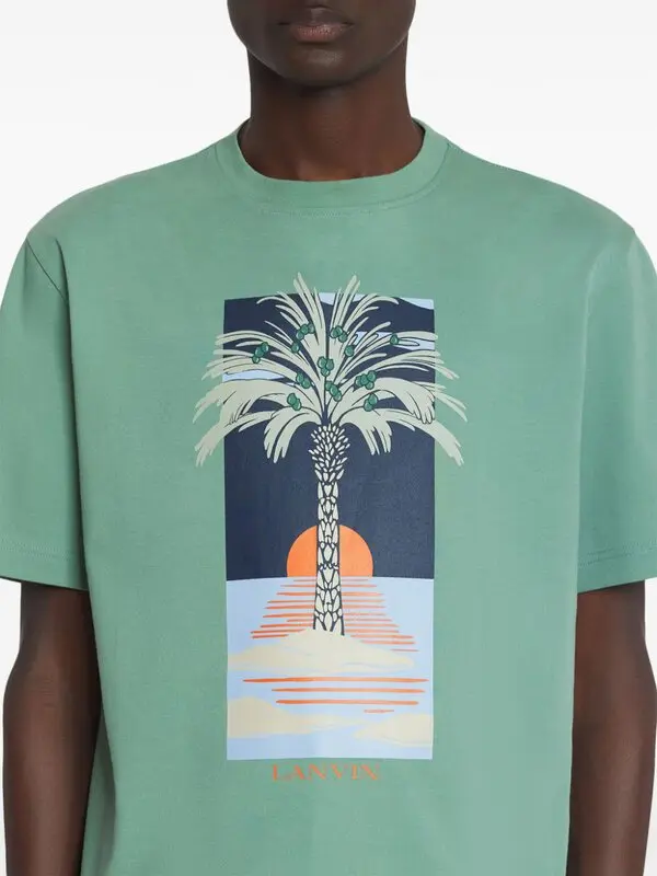 LANVIN Graphic-print T-shirt