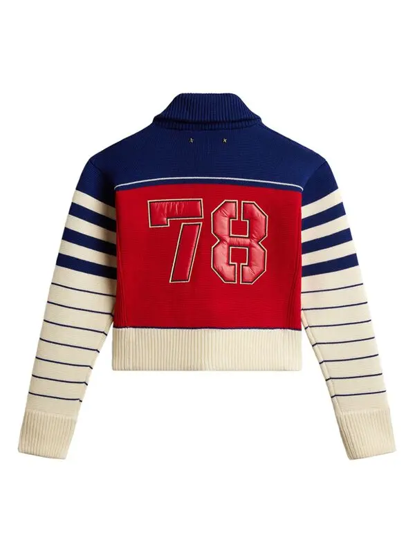 GOLDEN GOOSE Striped Wool Jacket