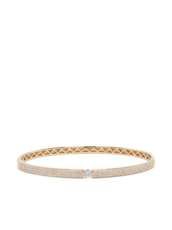 PERSEE 18kt Yellow Zeus Diamond Bracelet - Gold