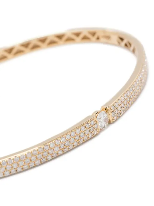 PERSEE 18kt Yellow Zeus Diamond Bracelet - Gold