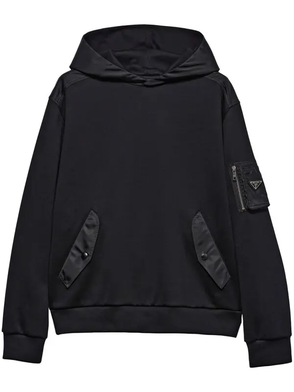 Prada Cotton Fleece Hoodie