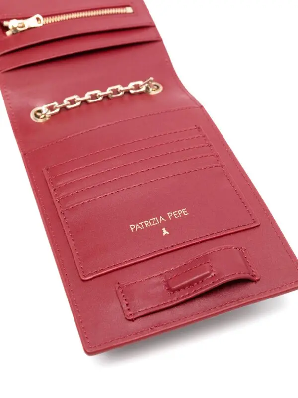 Patrizia Pepe Leather Wallet - Red