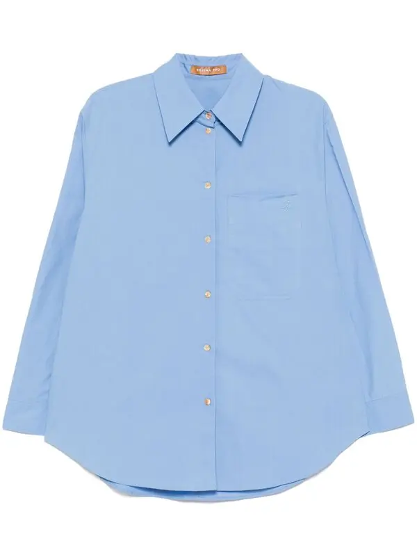 REJINA PYO Caprice Shirt - Blue