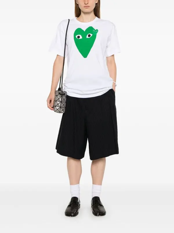 Play Comme Des Garcon Heart Print T-shirt